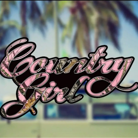 Other | Nwt Mossy Oak Graphics Country Girl Decal Bumper Sticker | Poshmark